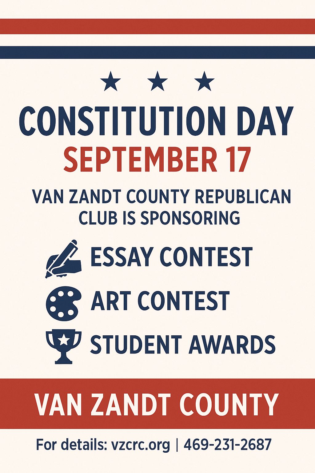 CONSTITUTION DAY 2025 – Republican Club of Van Zandt County